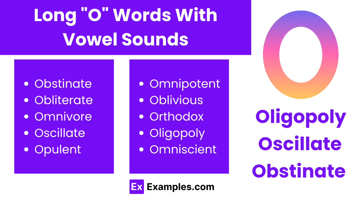 450+ O Short & Long Words: Meaning , PDF