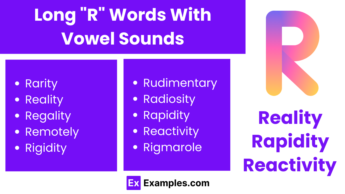 450+ R Short & Long Words: Meaning , PDF