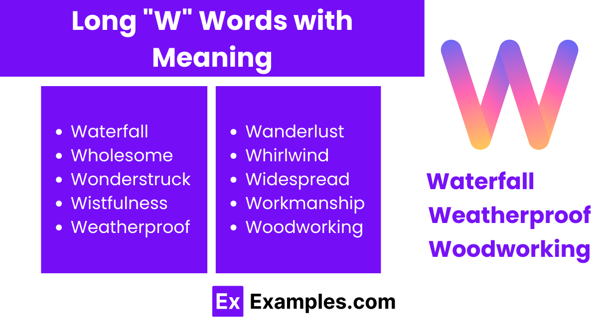 450+W Short & Long Words, Meaning, PDF