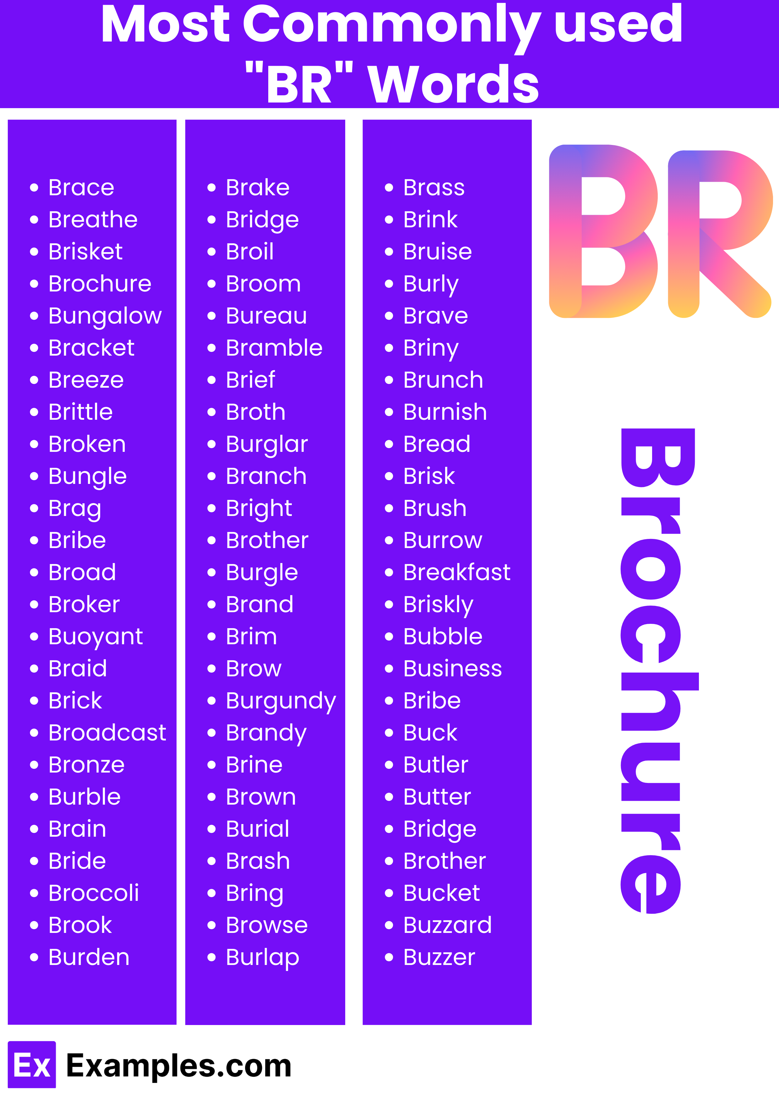 450+ BR Words: Meaning , PDF