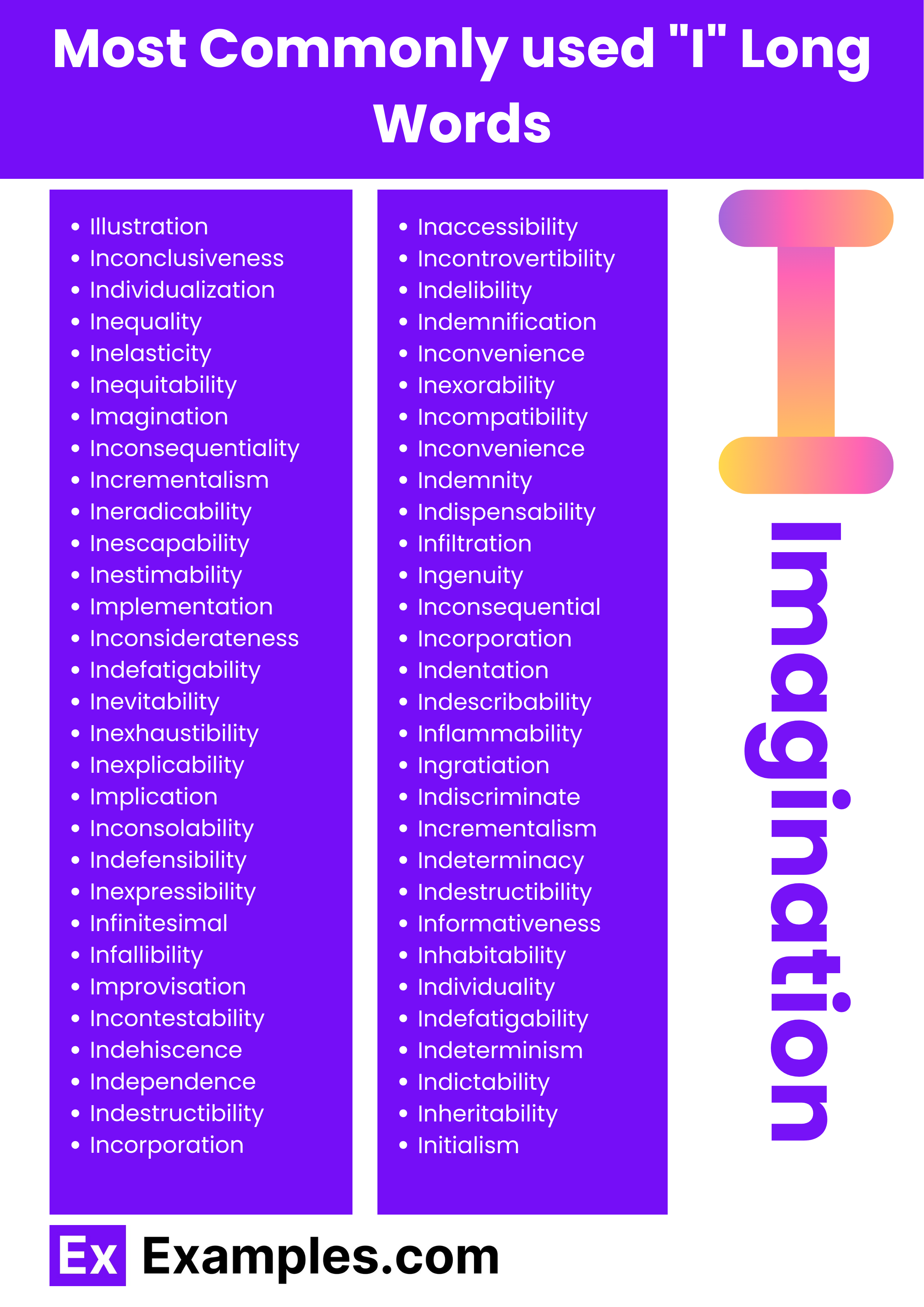 450+I Short & Long Words, Meaning, PDF
