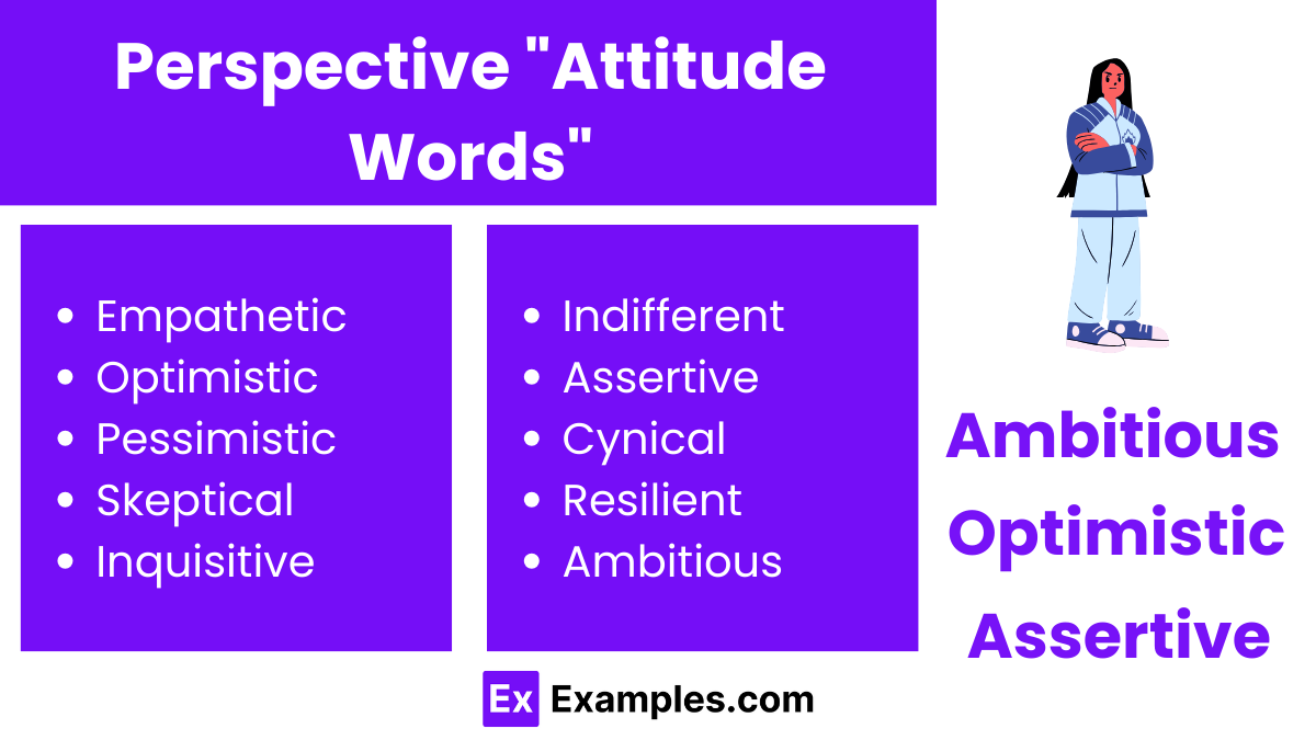 450+ Attitude Words: Meaning , PDF