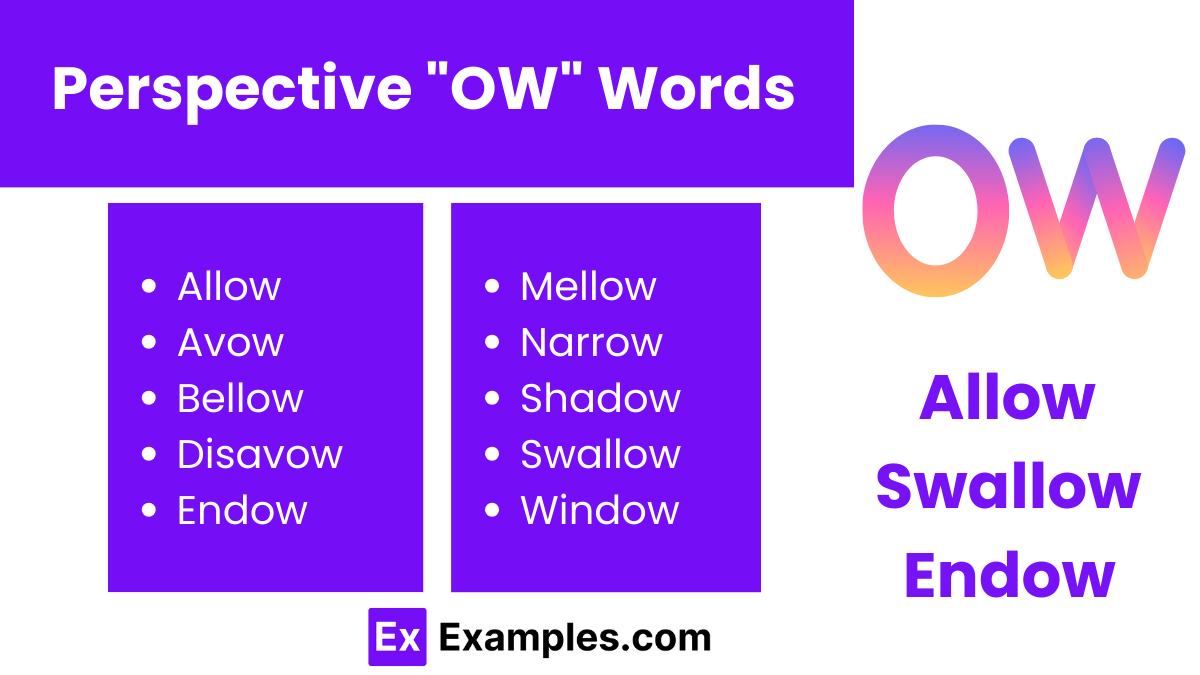 450+ OW Words: Meaning , PDF