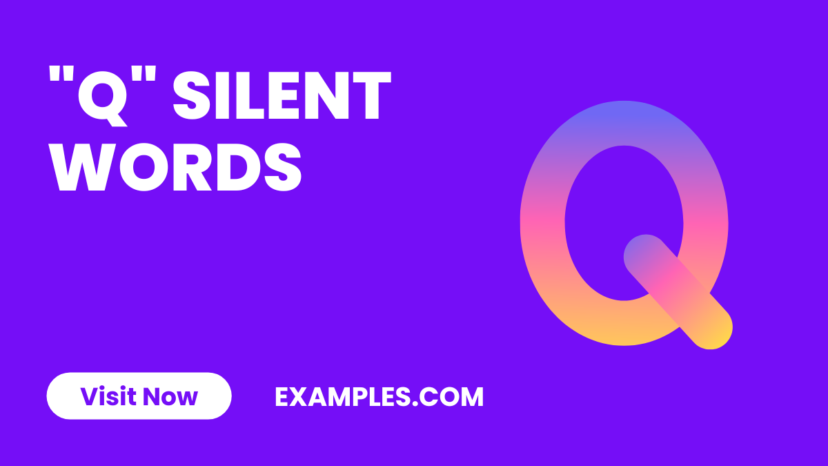 Q Silent Words 450 List Meaning PDF Q Silent Words 450 List Meaning PDF