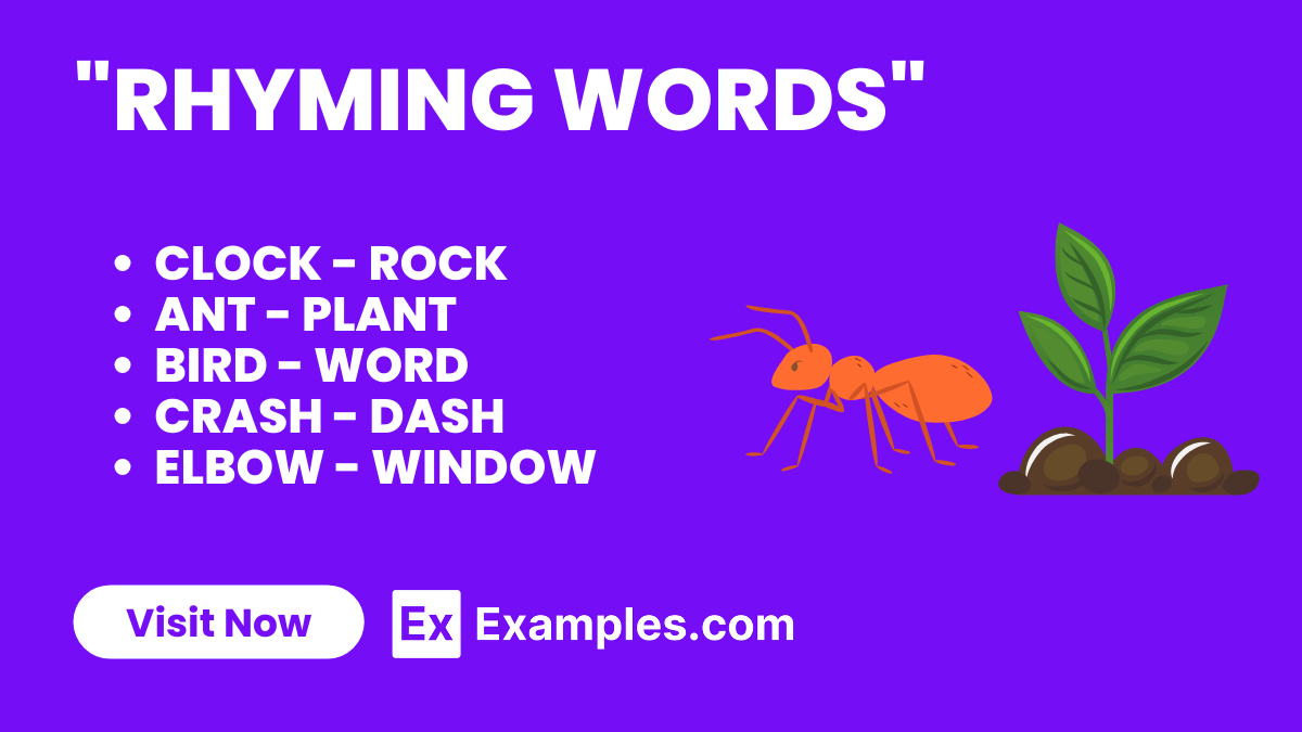 Short Rhyming Words In English 100 Infoupdate Short Rhyming Words In English 100 Infoupdate