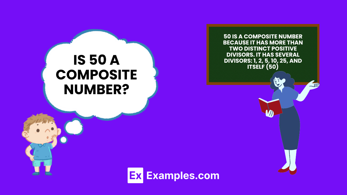 Is 50 a Prime Number or Composite Number [Why & Why not Detailed Guide]