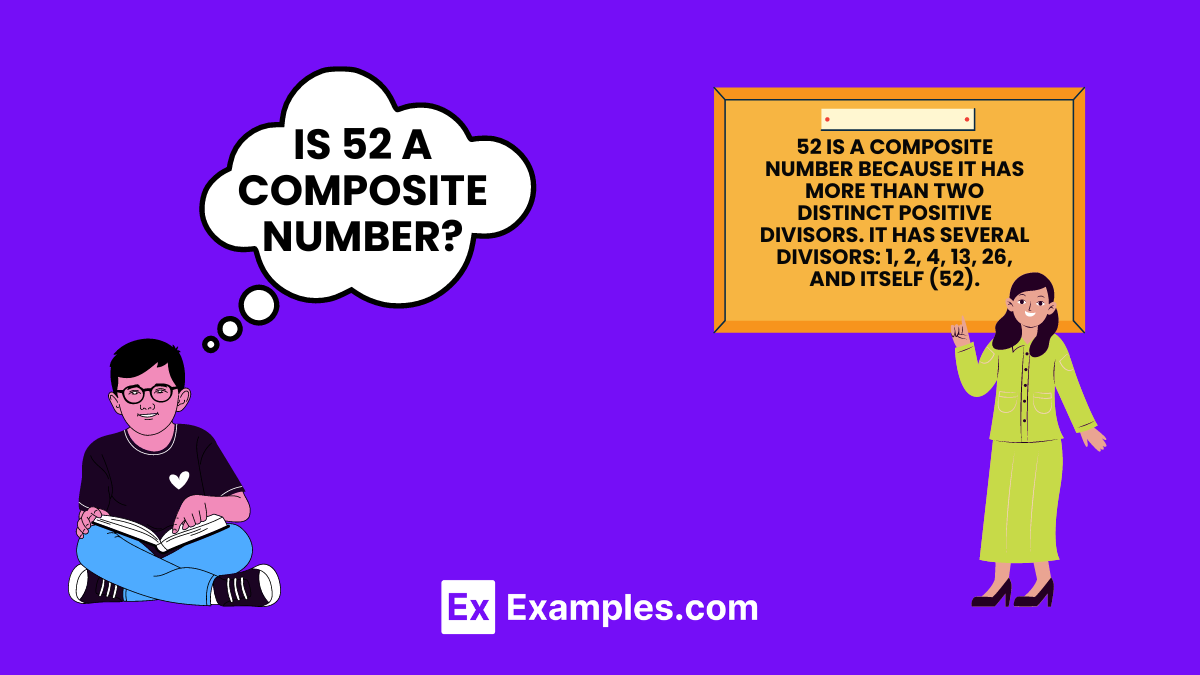 Is 52 a Prime Number or Composite Number [Why & Why not Detailed Guide]