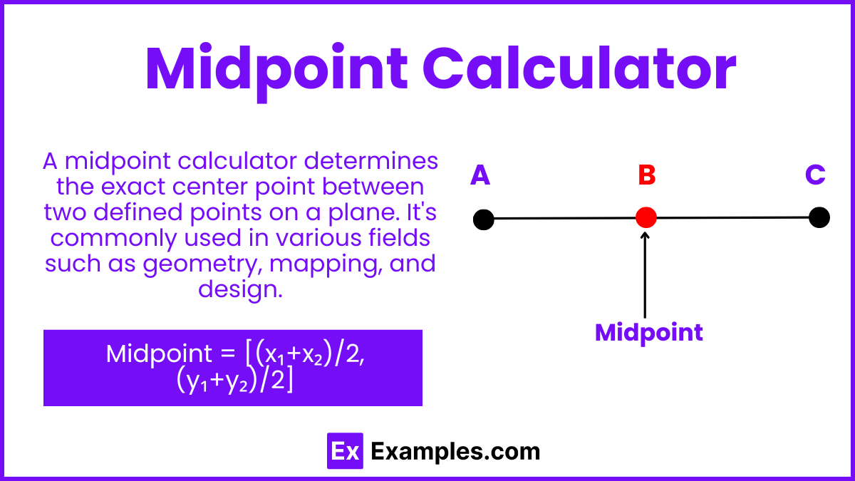 Midpoint Calculator
