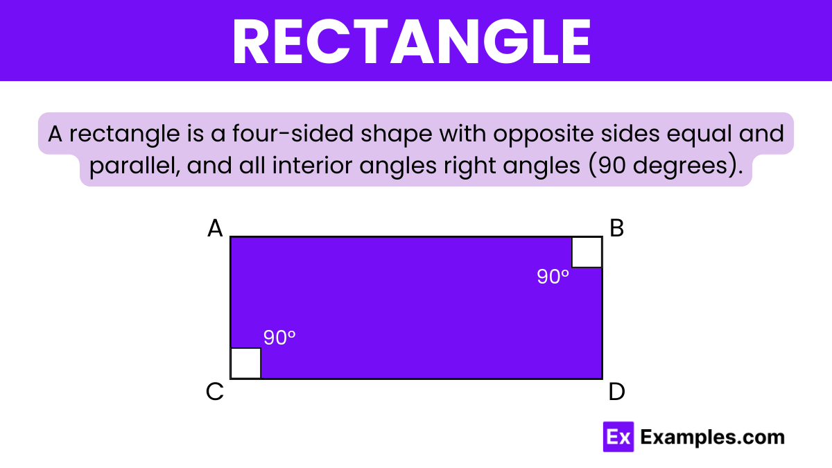 Rectangle Definition Shape Properties Formulas Types Examples Rectangle Definition Shape Properties Formulas Types Examples