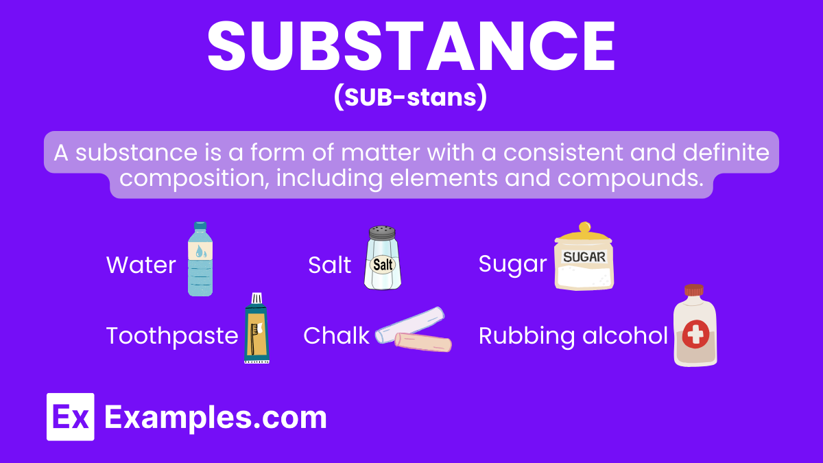 Substance 40 Examples Definition Formula Types Differences Substance 40 Examples Definition Formula Types Differences