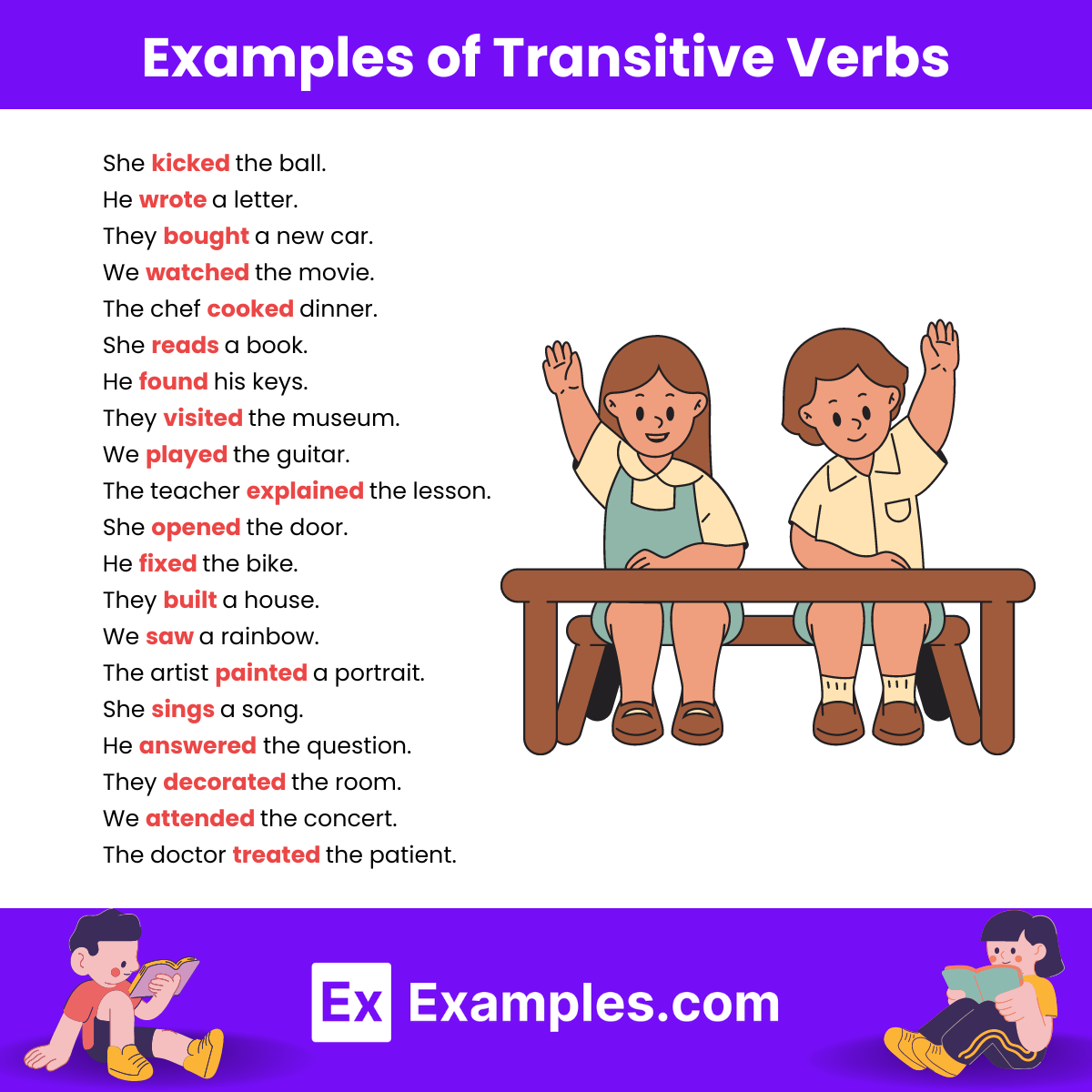20 Exles Of Transitive Verb In English Infoupdate 20 Exles Of Transitive Verb In English Infoupdate