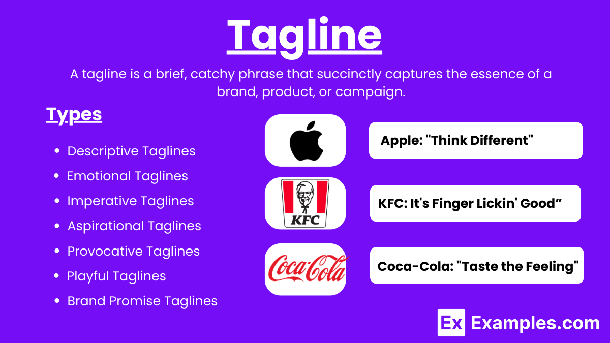 15 Tagline Examples 15 Tagline Examples