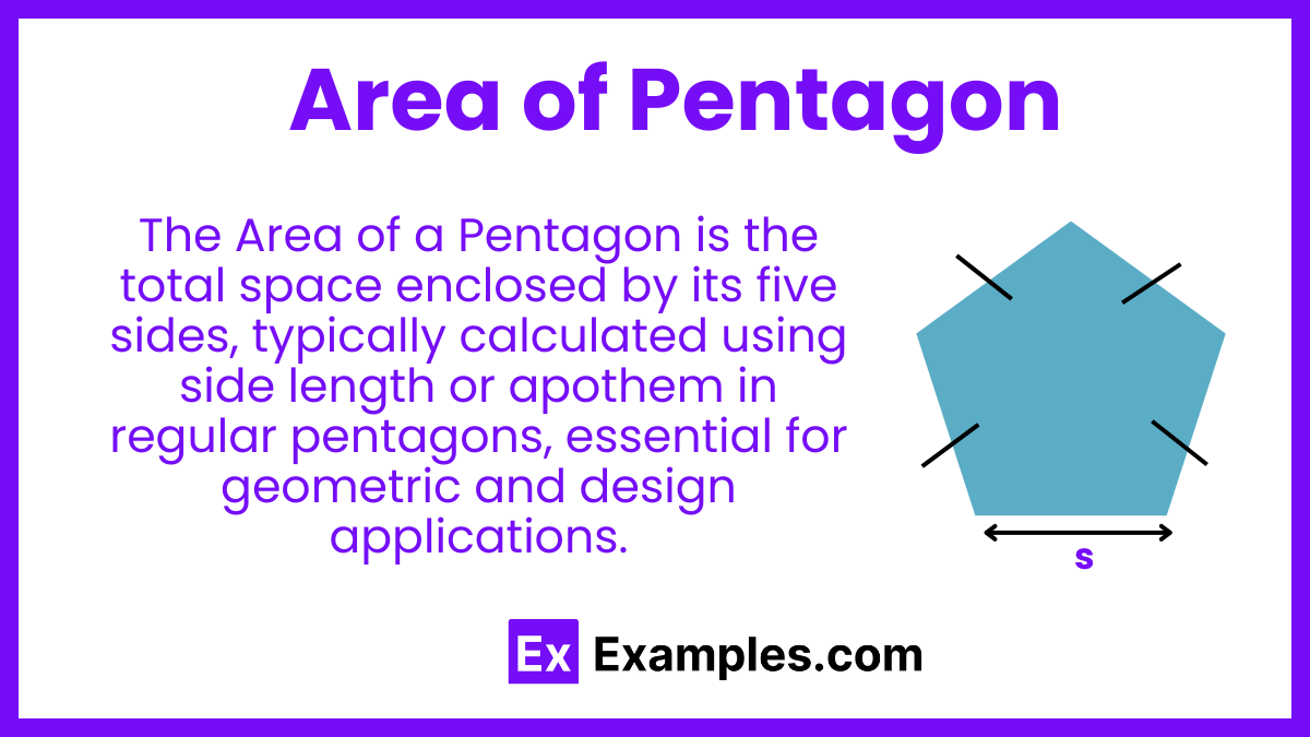Area of Pentagon