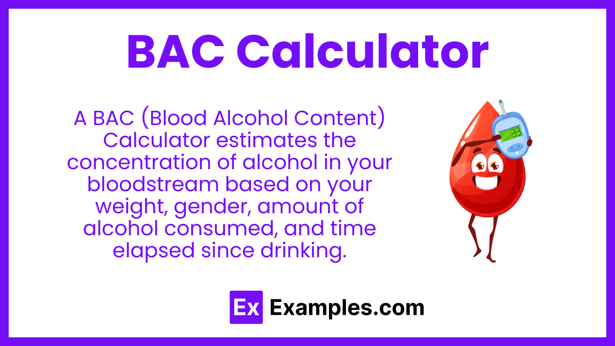 BAC Calculator