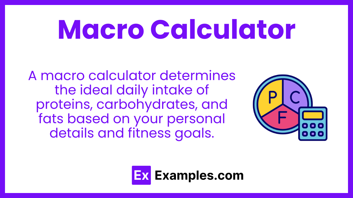 Macro Calculator