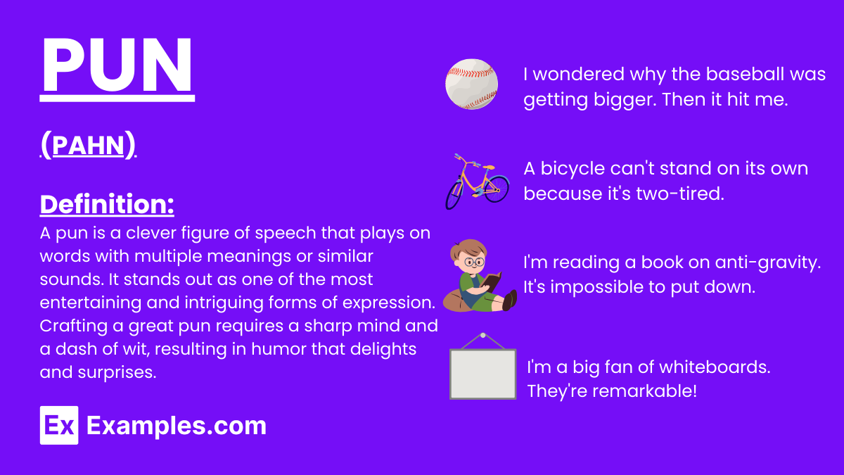 Puns Examples Puns As A Literary Device With Examples Grammarly